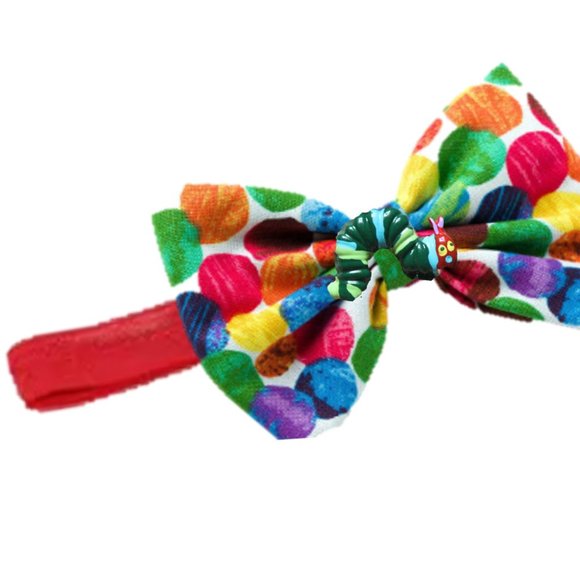 boutique | Accessories | The Very Hungry Caterpillar Red Baby Girl Bow ...